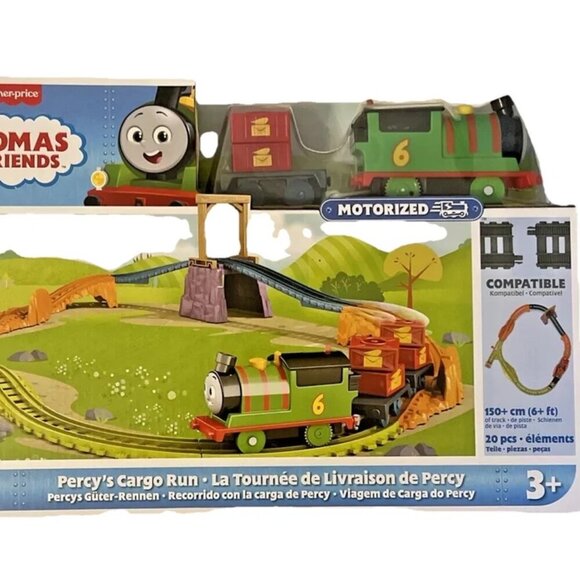 Fisher-Price | Toys | New Thomas Friends Motorized Percy Cargo Run ...